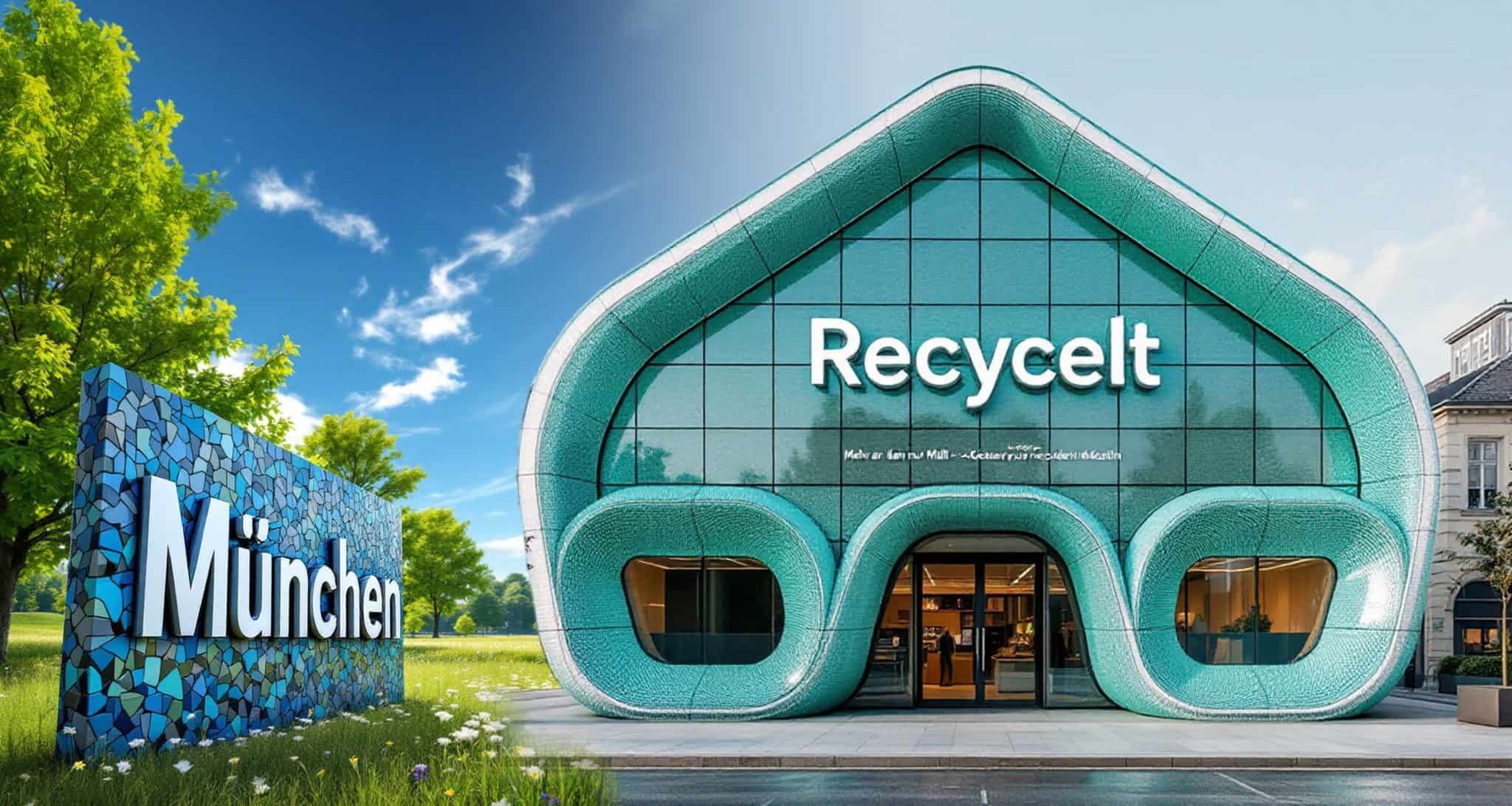 München bekommt die erste Fassade aus recyceltem Plastik - Zero Waste ...